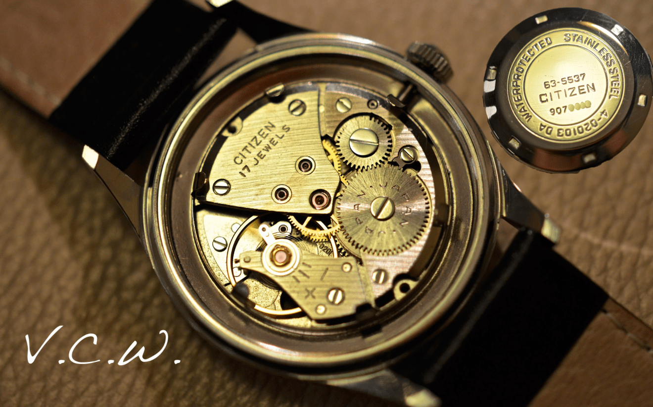 Classic elegant 3 hands Citizen 63-5537 – Vintage Citizen Watches