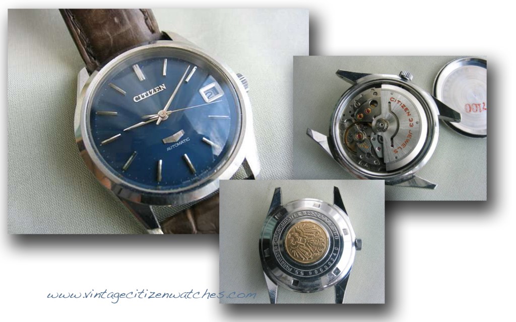 Citizen Chrono Master Autodate 33Jewels – Vintage Citizen Watches