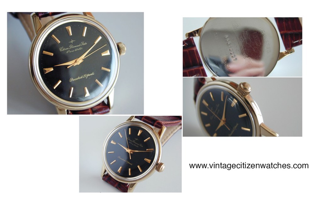 Vintage Citizen Diamond Flake – World’s thinnest watch – Vintage ...