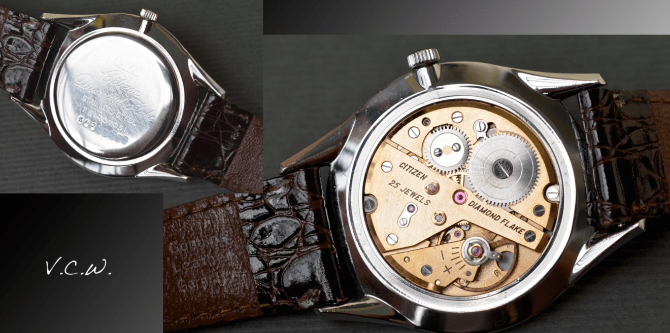 Vintage Citizen Diamond Flake – World’s thinnest watch – Vintage ...