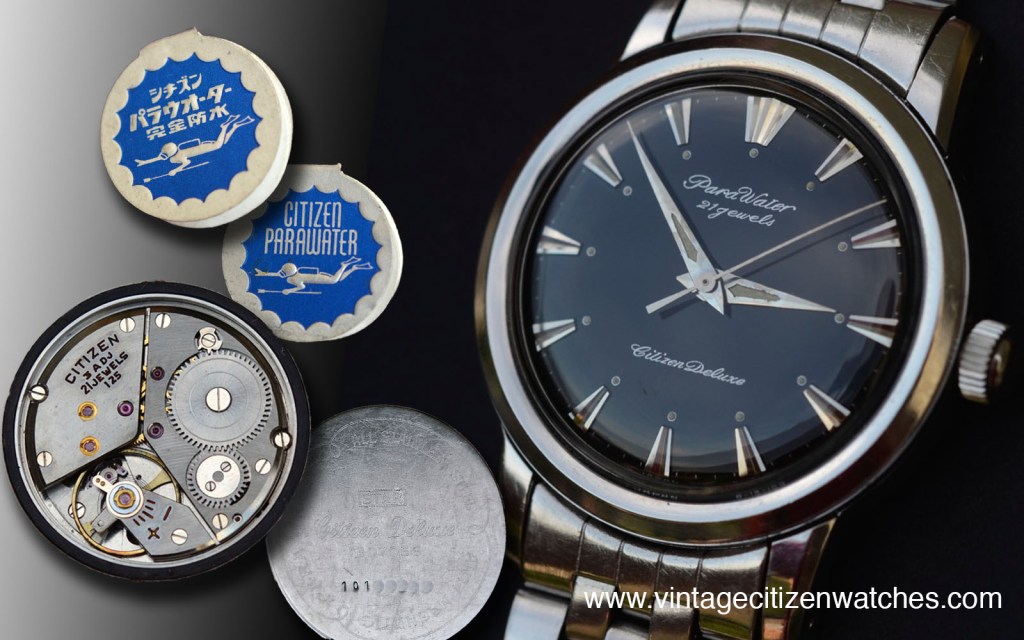 Citizen Parawater – THE Parawater – Vintage Citizen Watches