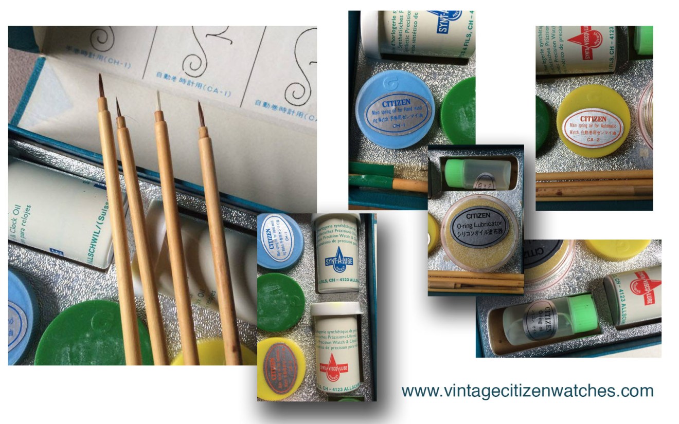 Citizen – Watch Oil Kit – Vintage Citizen Watches