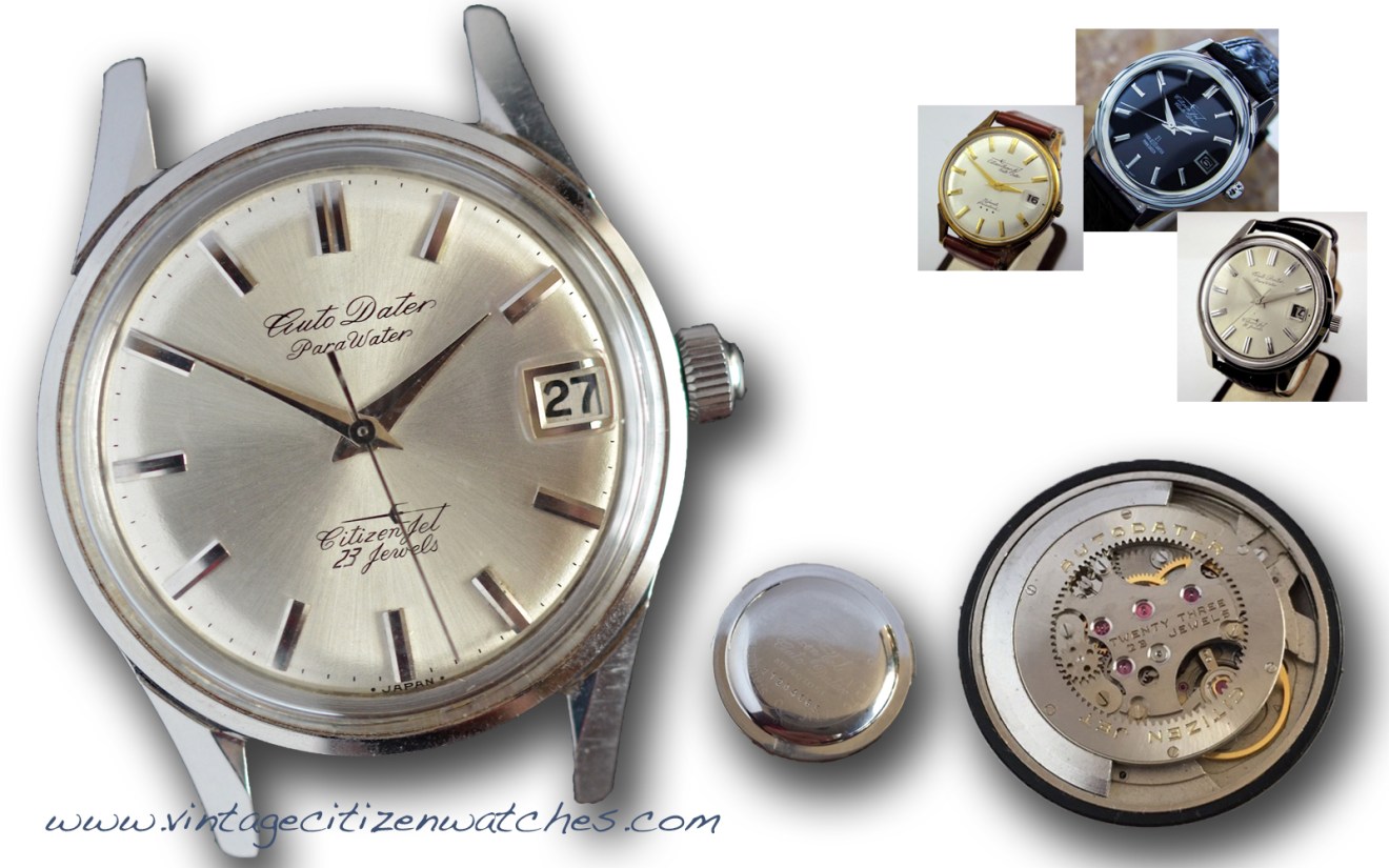 Citizen Jet (Super Jet) Auto Dater – Vintage Citizen Watches